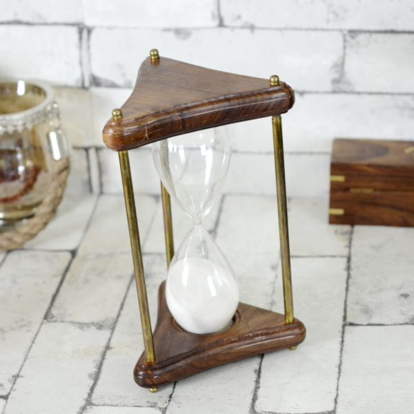 Antikcart 10 Inches Sand Timer - 30 Minutes Table Decor Collectible top ...