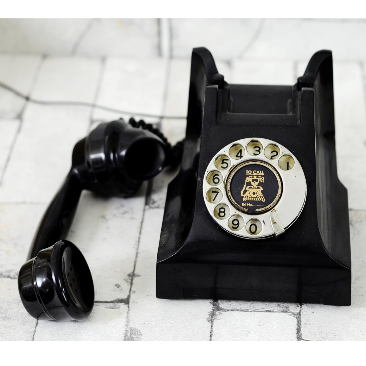 Antikcart Antique Collectible Classic ITI Telephone RECIEVER VIEW ...