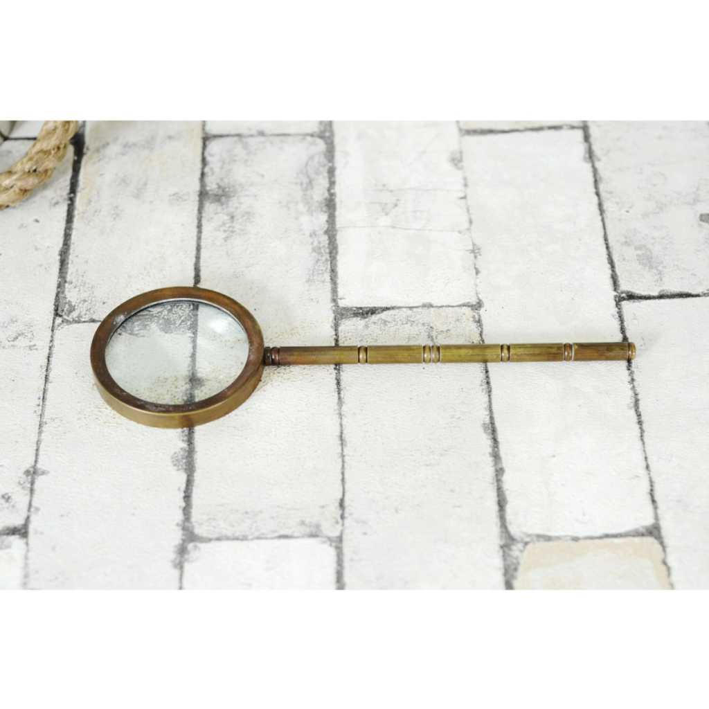 10 inches Long Magnifying Lens Table Decor - Antikcart