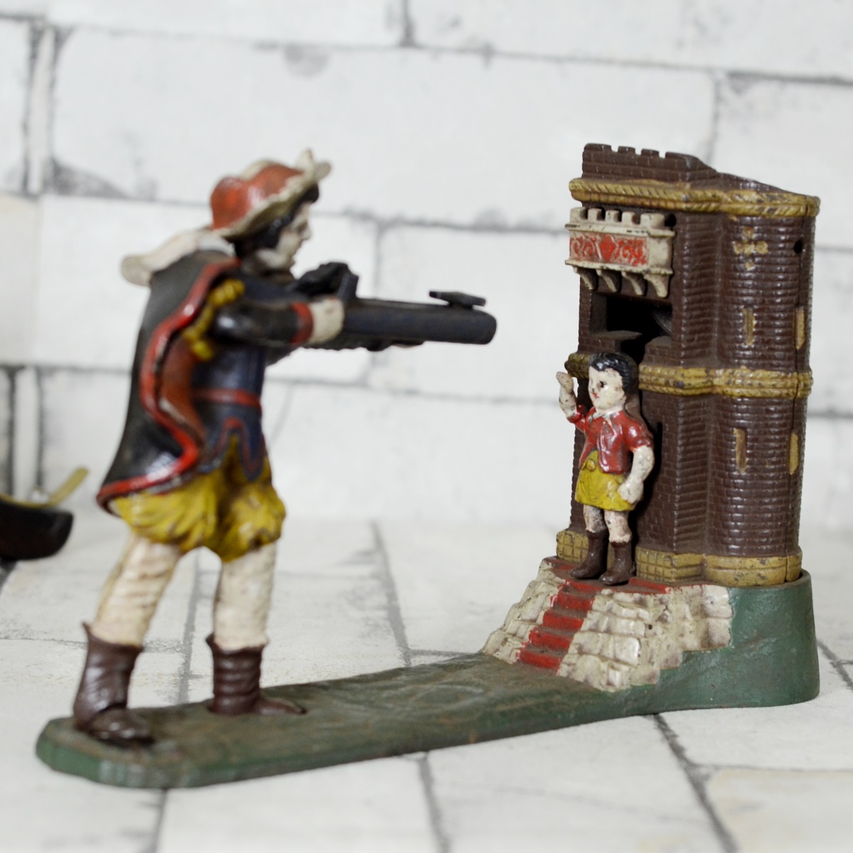 Antikcart Antique Money Bank for Kids Collectible TARGET - Antikcart
