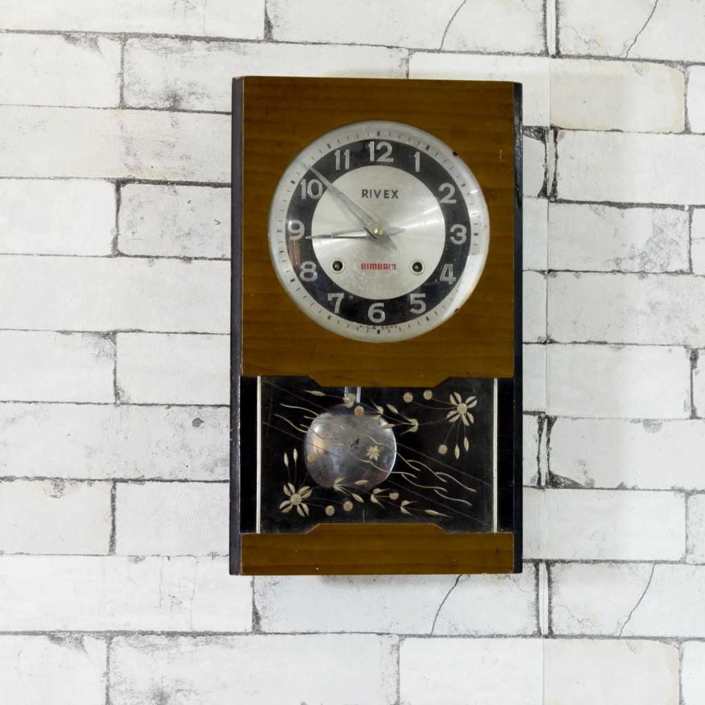 Antikcart Antique Rivex Bim Bam Pendulum Wall Clock - Antikcart