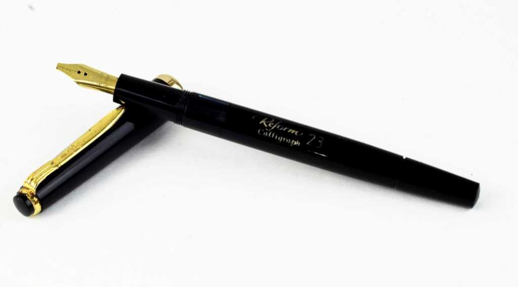 Buy vintage german piston filler calligraphy reform fountain pen 2.3m nib