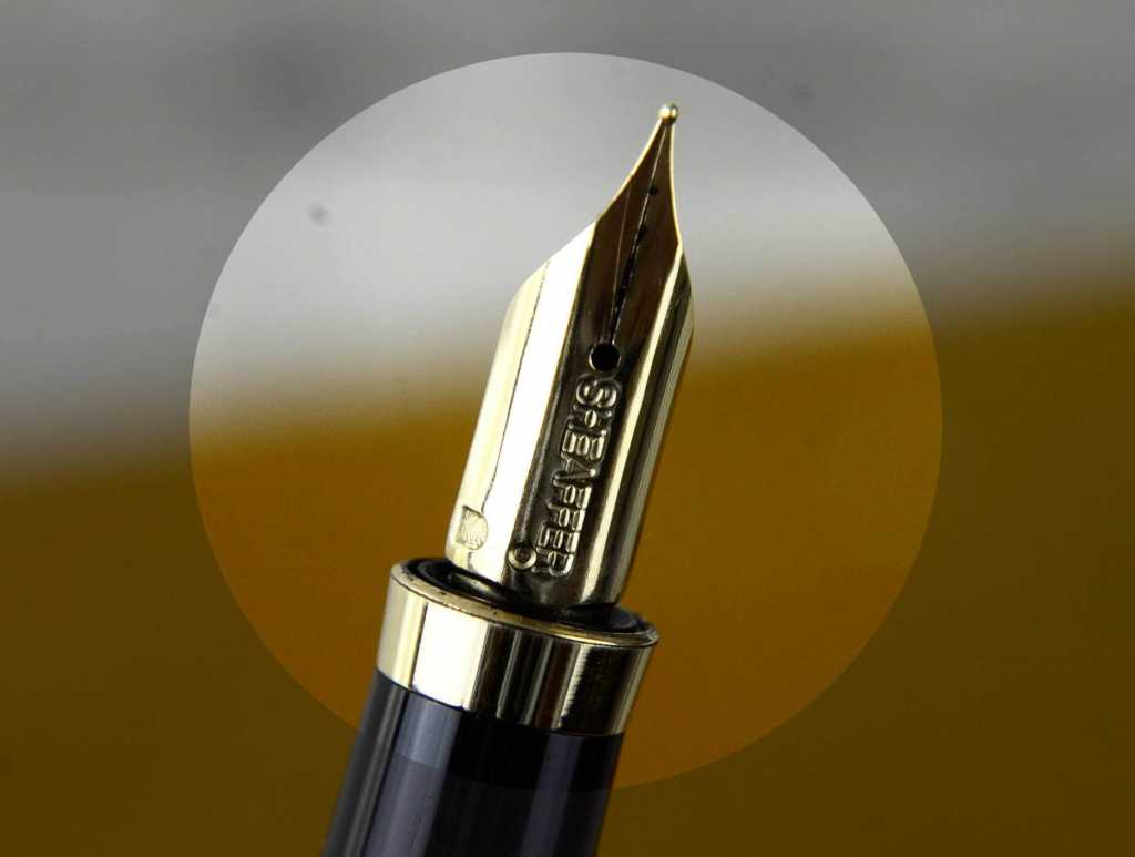 Buy vintage sheaffer trz 40 fountain pen gold plated F nib