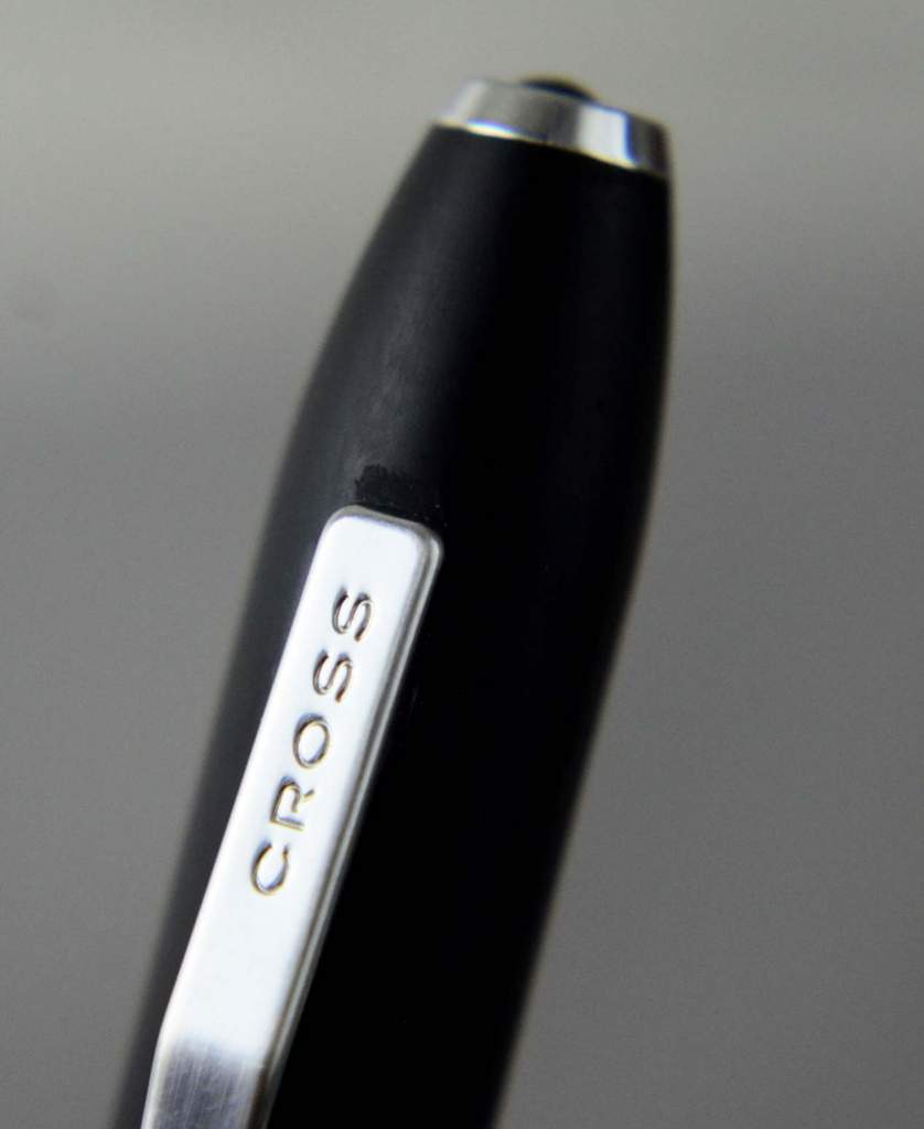 Cross tech 4 satin black barrel multifunction pen - 3 ballpoint and 1 ...