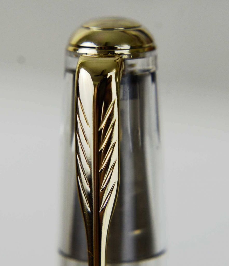 buy online wingsung piston filler demonstrator fountain pen with golen ...