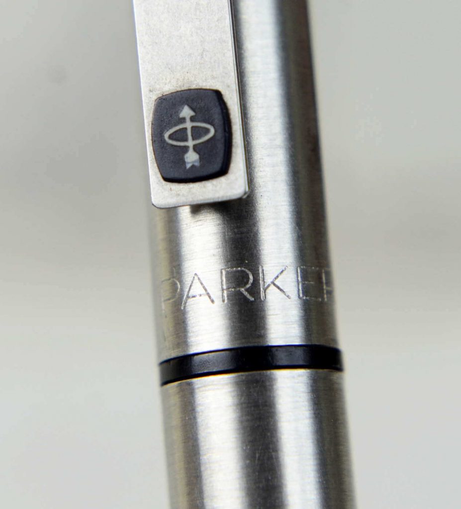 Buy online vintage Parker 25 fountain pen full metal body pen steel M nib