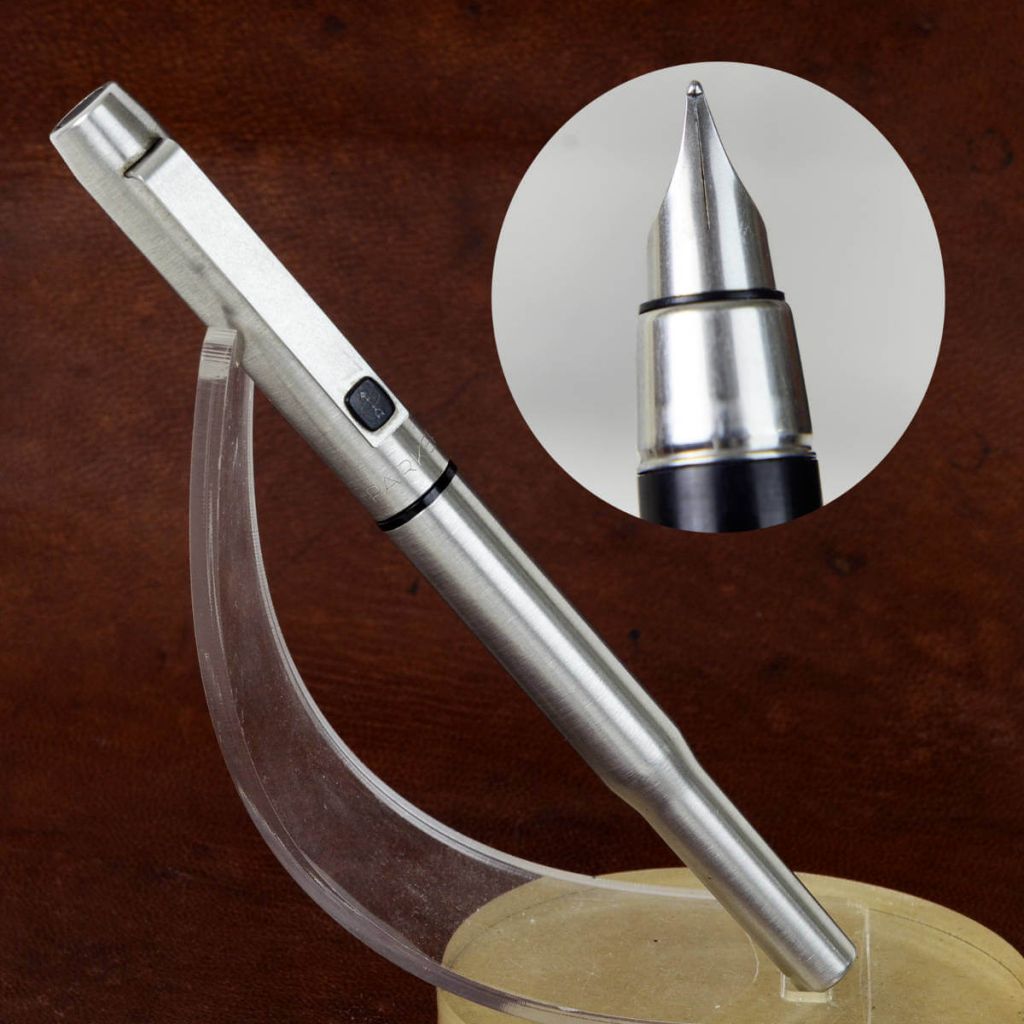 Buy Parker 25 vintage fountain pen full metal body pen steel F nib