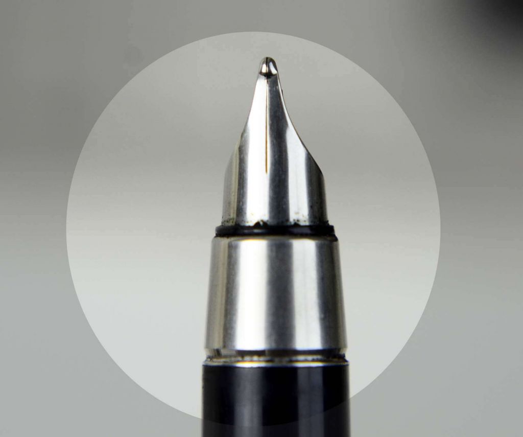 Buy Parker 25 vintage fountain pen full metal body pen steel M nib
