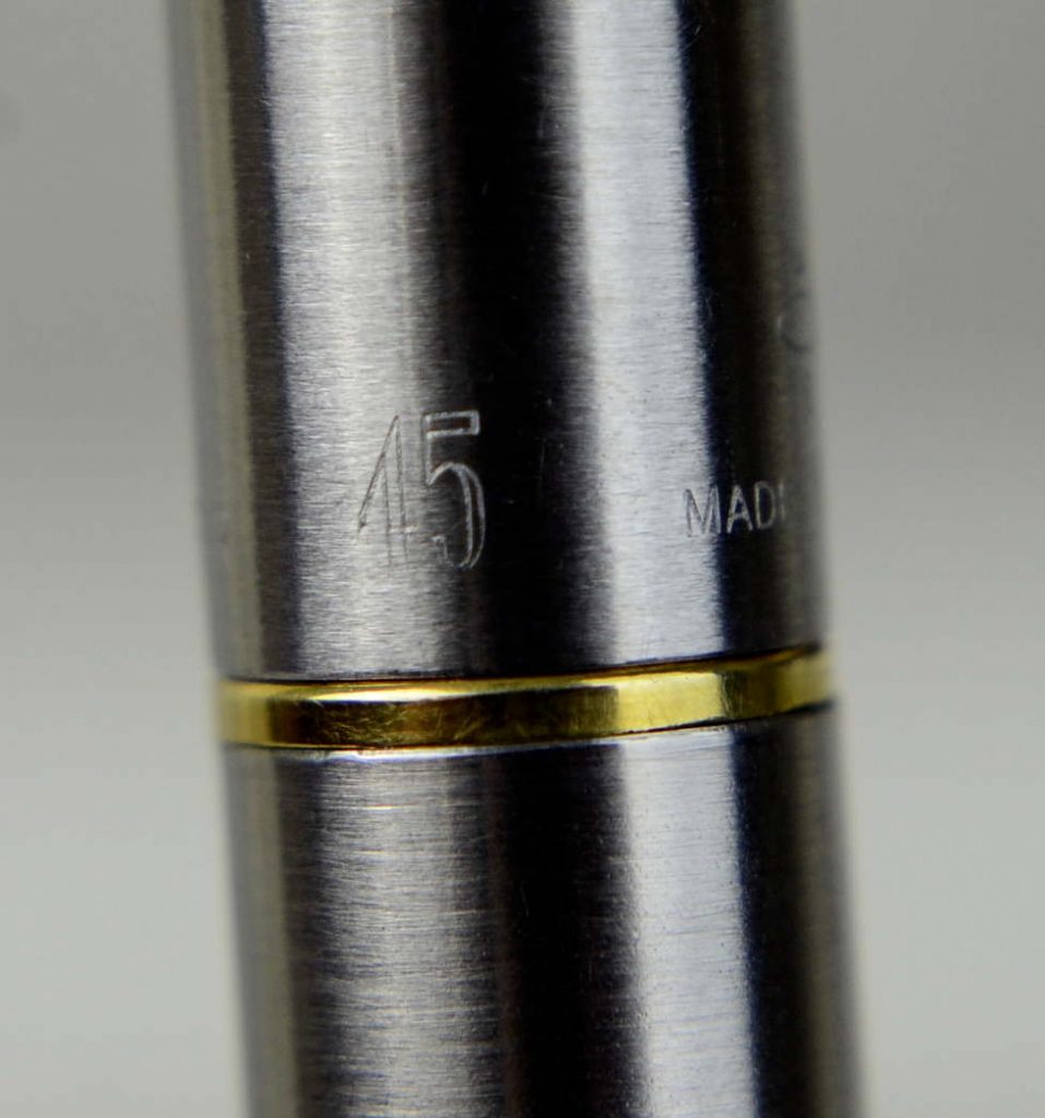 Buy online Parker 45 flighter fountain pen USA 14K solid gold M nib