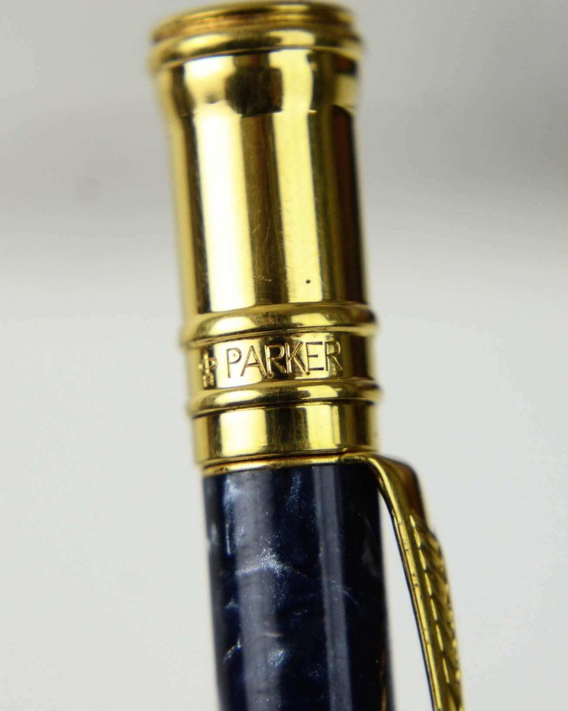 Buy parker duofold centennial ballpoint pen gold filled trim