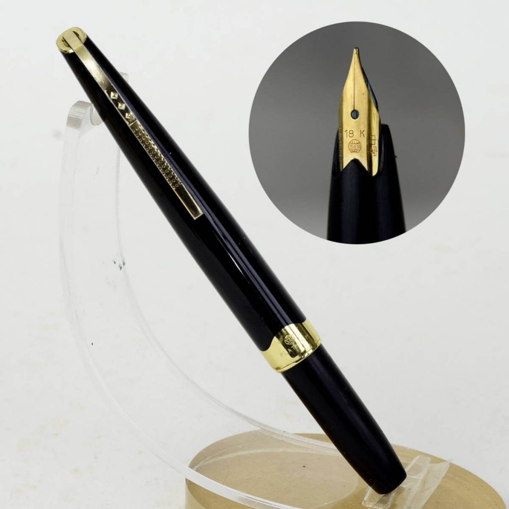 Buy Platinum Pocket 18K fountain pen with 18K solid gold M nib online