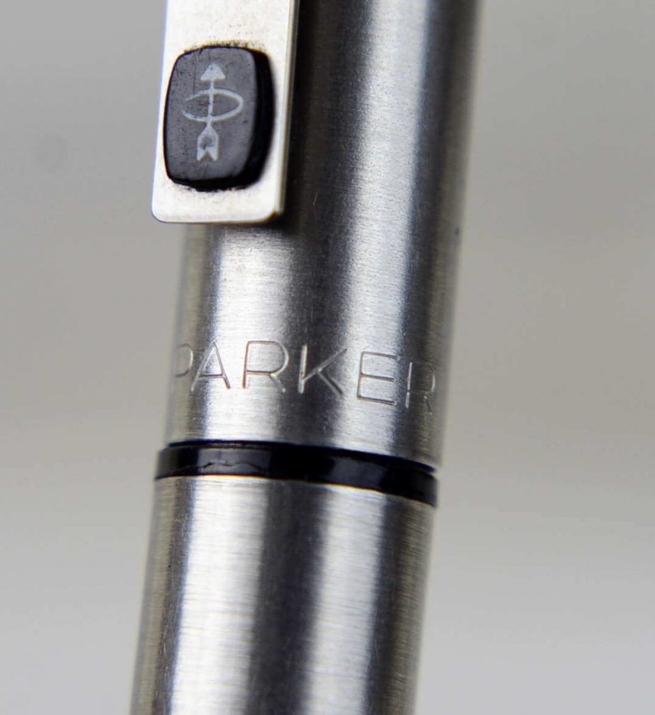 Buy Parker 25 fountain pen with full metal body and pen steel F nib