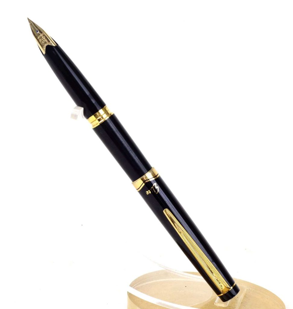 Buy Pilot Elite long size fountain pen with 14K solid gold F nib online