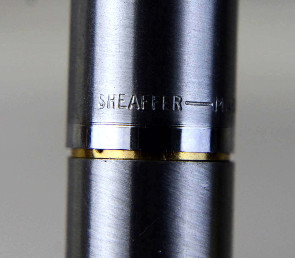 Buy vintage sheaffer stylist chrome fountain pen with M and B nib online