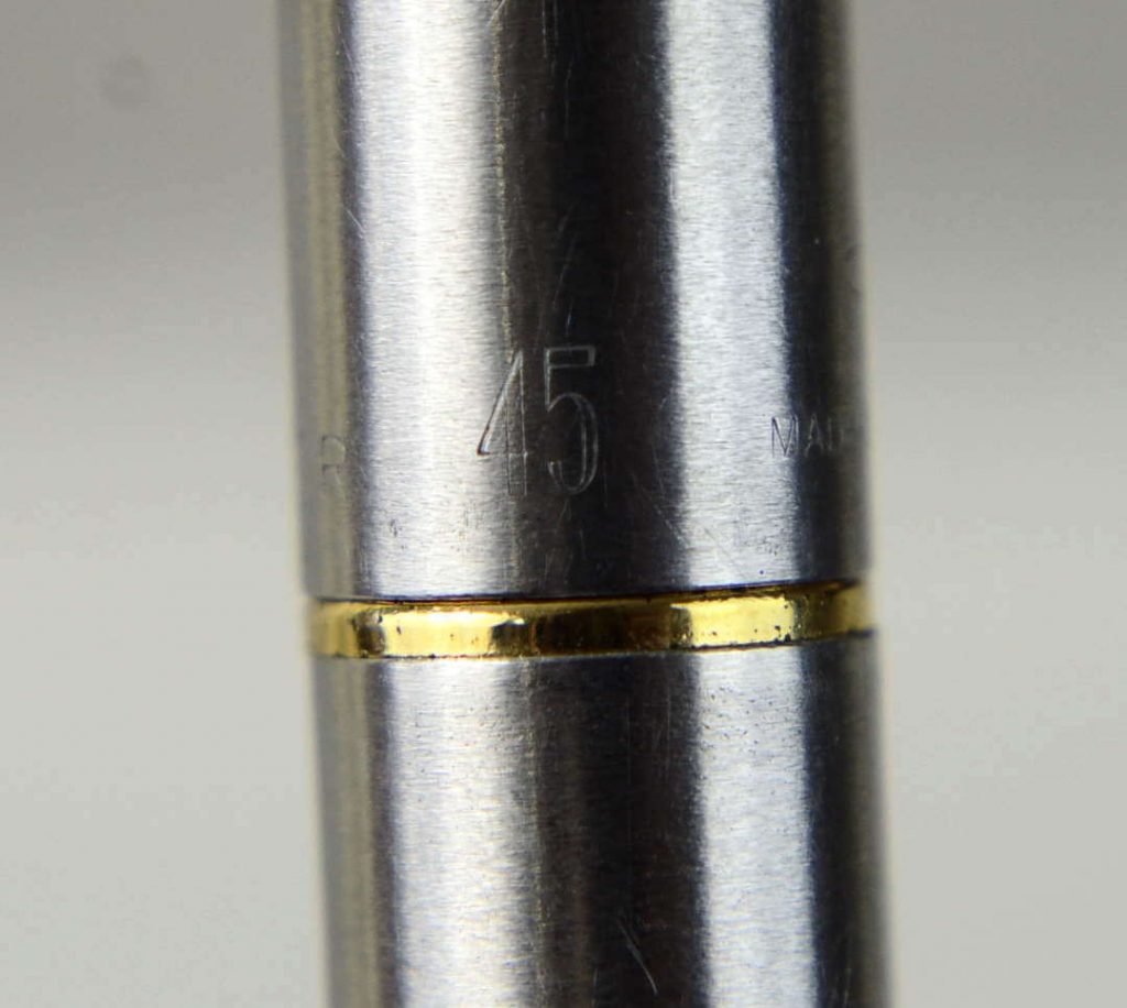 Buy online Vintage Parker 45 flighter fountain pen 10K solid gold F nib