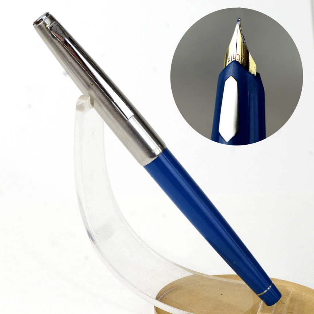 Buy vintage pilot classic fountain pen japan made wth 14K gold F nib