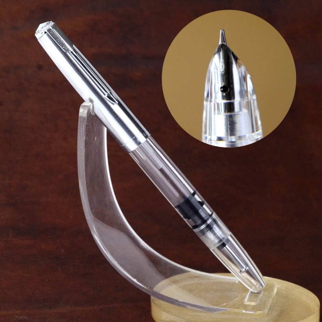 buy cartier vendome cross hatch 18K GF fountain pen with 18K gold M nib