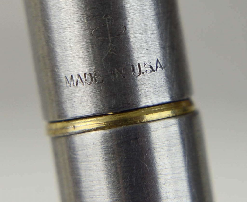 Buy online Vintage Parker 45 flighter fountain pen 14K solid gold M nib