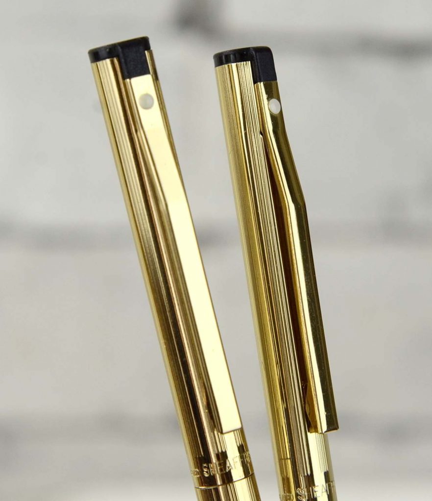 Buy vintage sheaffer TRZ 70 fountain pen gold plated M nib