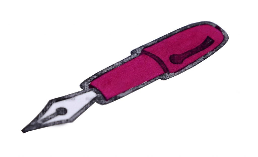 Buy Krishna waterproof ink red colour fountain pen ink online