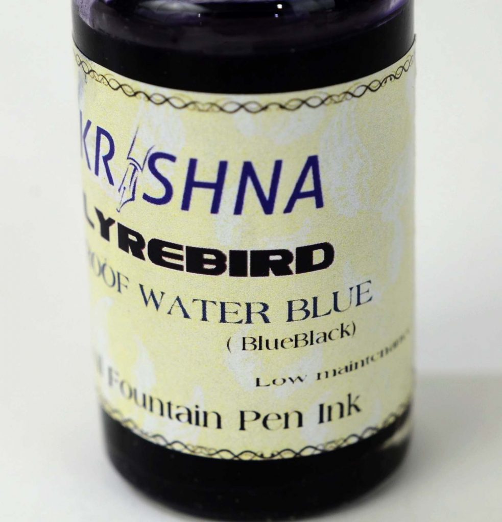 Buy Krishna waterproof ink blue colour fountain pen ink online