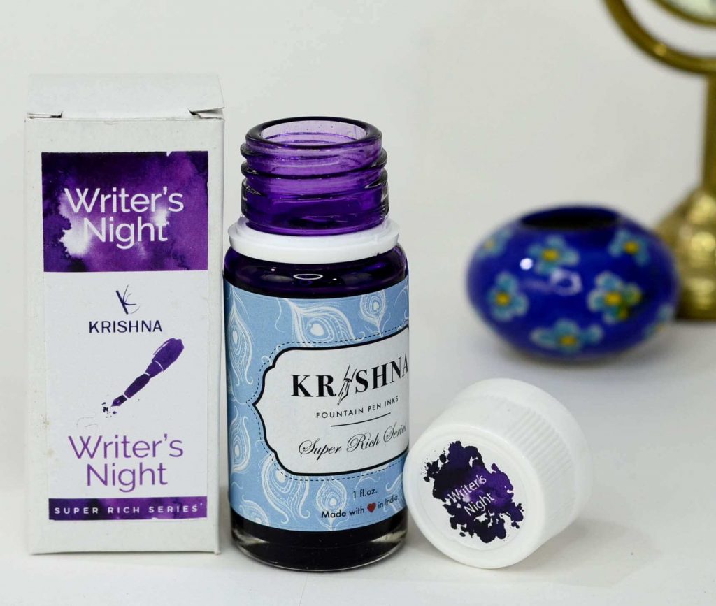 Buy Krishna ink writers night fountain pen ink online