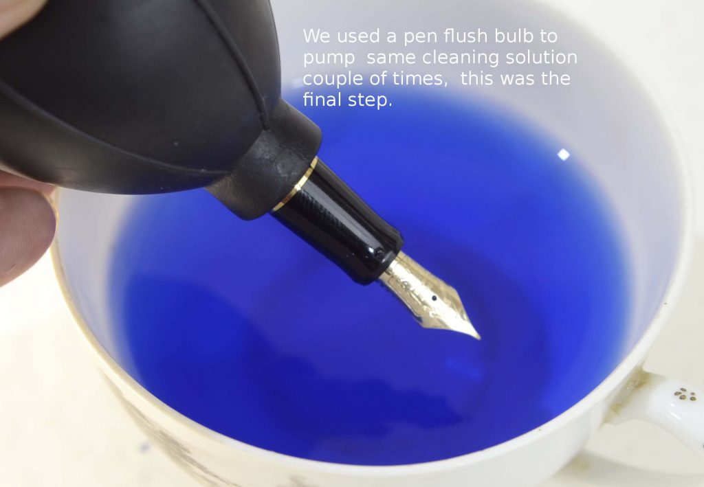 Buy online Krishna ink flush for fountain pen mainteance