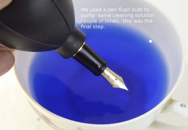 Buy online Krishna ink flush for fountain pen mainteance