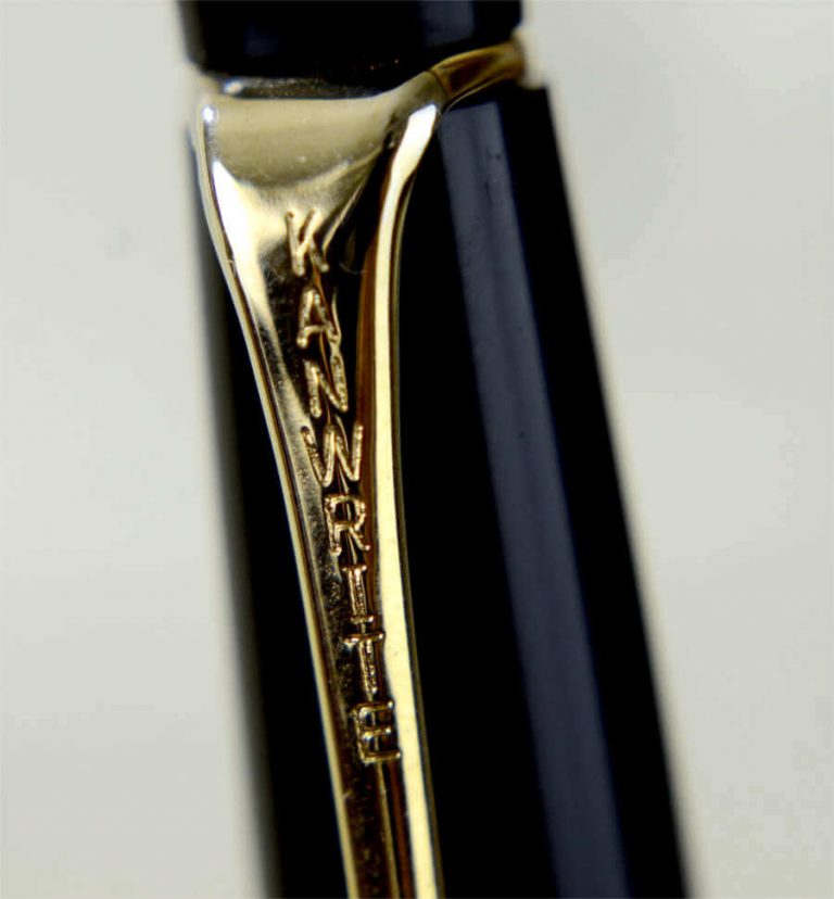 Buy Kanwrite piston filler Heritage amber black fountain pen with flex ...
