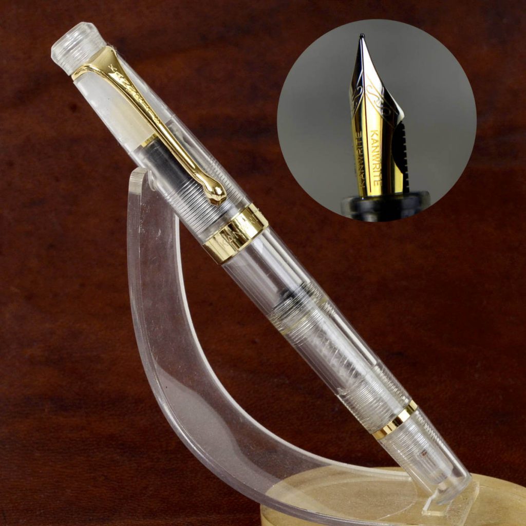 Buy Kanwrite Heritage demonstrator fountain pen with flex nib