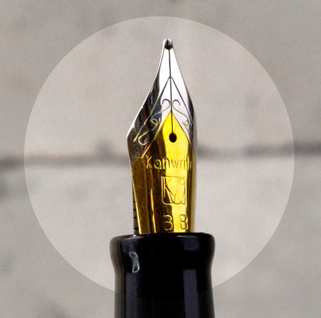 Buy online Kanwrite piston filler zoom nib fountain pen - three writing ...