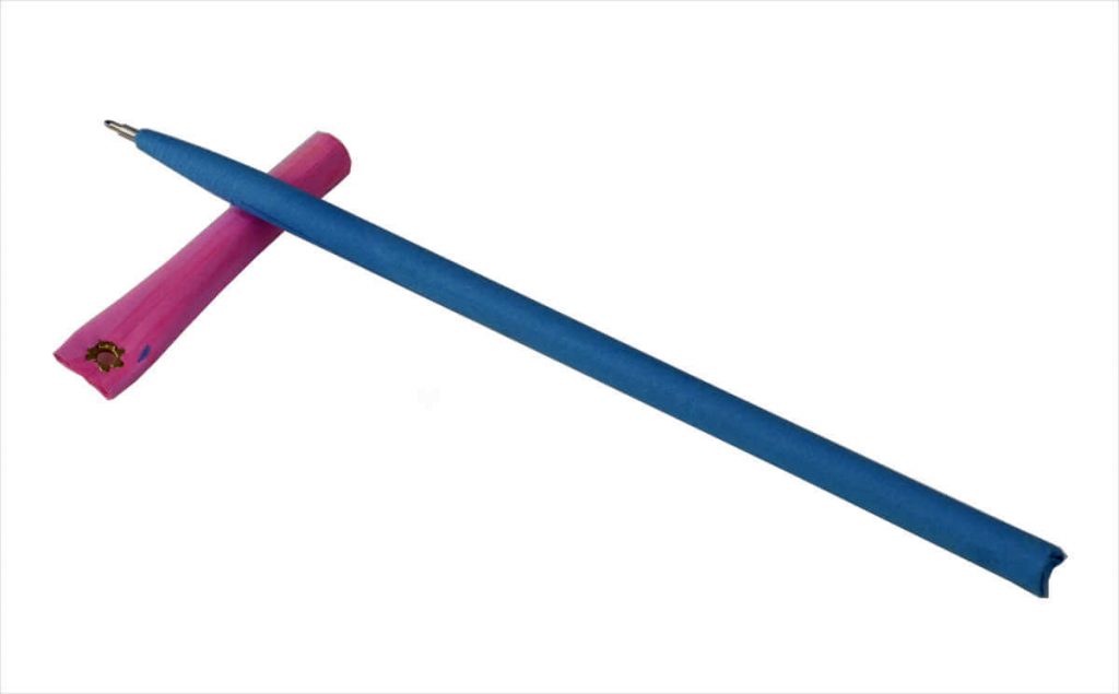 Handmade paper ballpoint pens - Charity for a disabled man