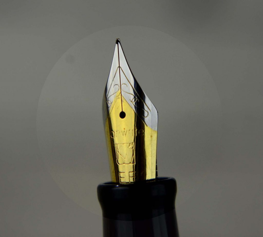 Buy Kanwrite heritage piston filler fountain pen with Two tone EF nib