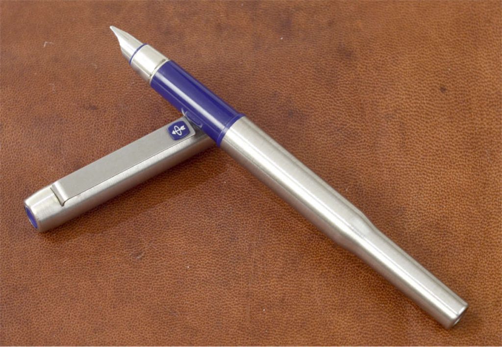 Buy Parker 25 fountain pen with full metal body and steel B nib