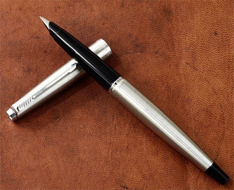 Buy online Vintage Parker 45 flighter fountain pen with steel F nib