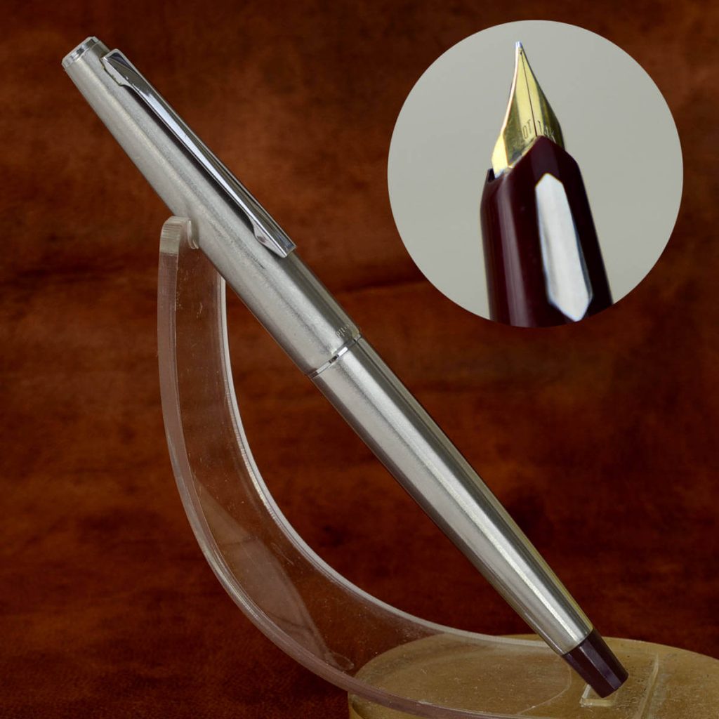 Buy vintage pilot classic fountain pen japan made wth 14K gold F nib