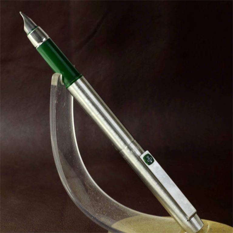 Buy Parker 25 chrome barrel fountain pen with steel medium nib