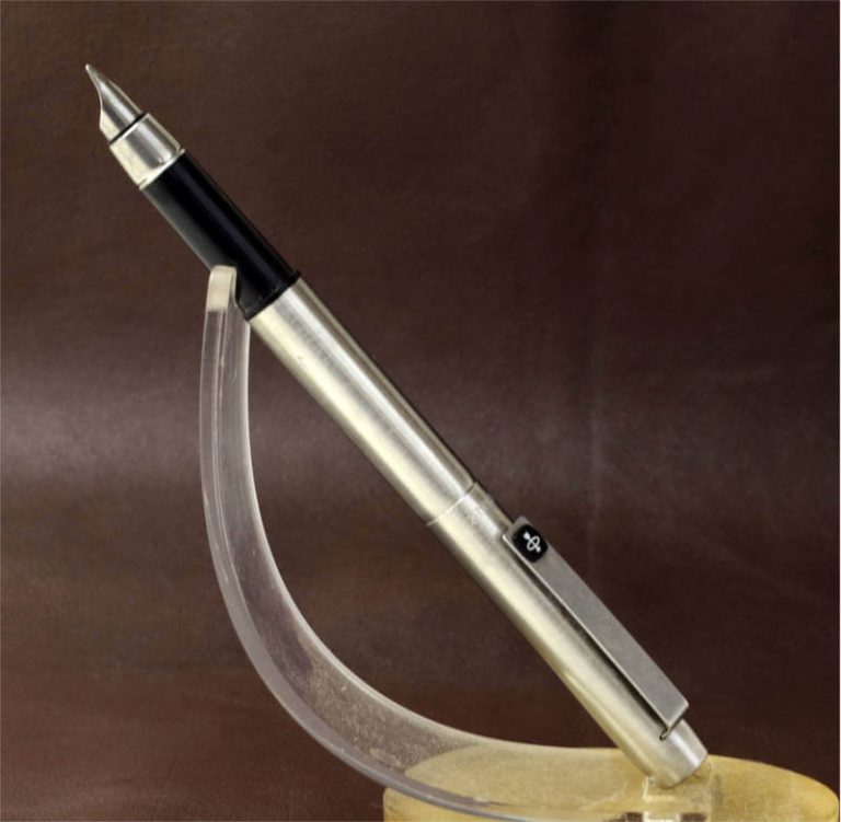 Buy Parker 25 flighter chrome barrel fountain pen with steel fine nib