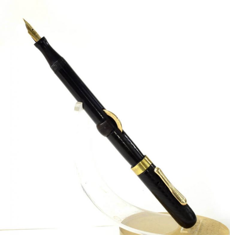 Buy vintage conklin crescent filler fountain pen with flex F nib