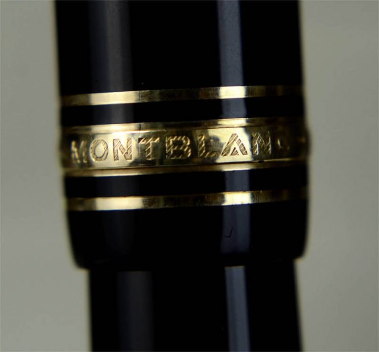 Buy Montblanc Meisterstuck 146 piston filler fountain pen with gold B nib