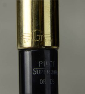 Buy Vintage pilot super 300g fountain pen wth 14K gold fine nib