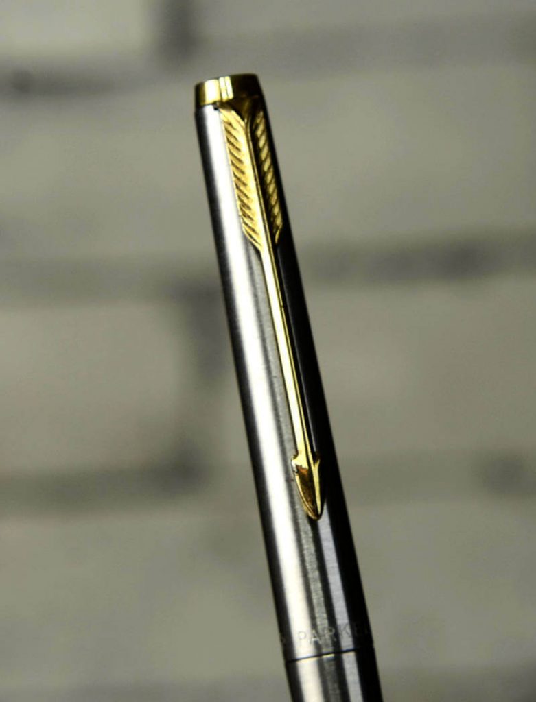 Buy parker 180 brushed barrel fountain pen with XF and M reversible nib