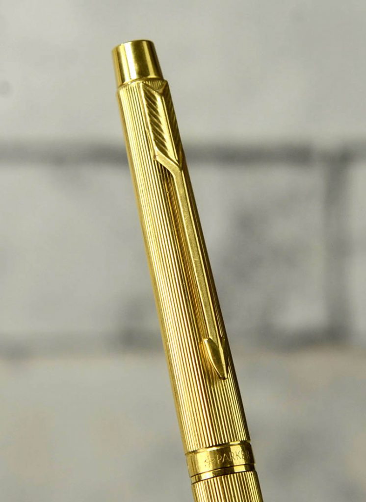 Buy parker classic flighter vintage fountain pen with 23K gold plated M nib