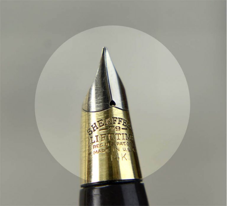 Buy vintage sheaffer crest 1500 fountain pen with 14K gold M nib