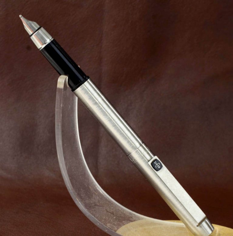 Buy Parker 25 chrome barrel fountain pen with steel medium nib