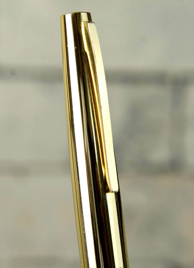 Buy Vintage pilot 100 taupe brown fountain pen wth 14K gold F nib