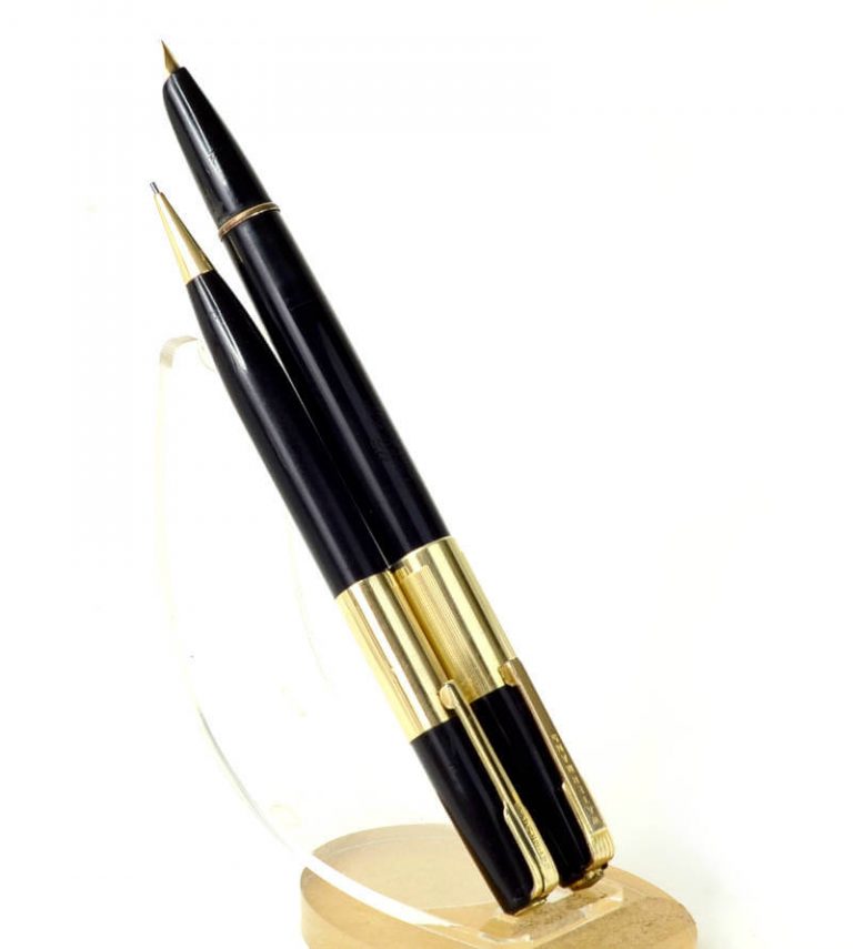 Buy Vintage pwaterman taperite citation set of fountain pen and pencil