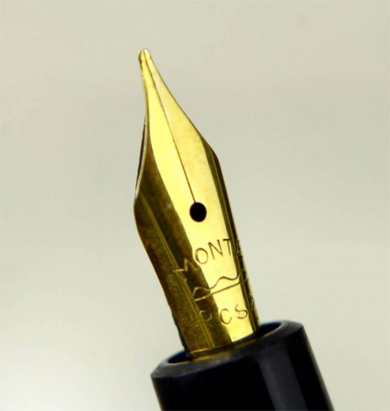 Buy vintage montblanc monte rosa fountain pen with 14K gold F online