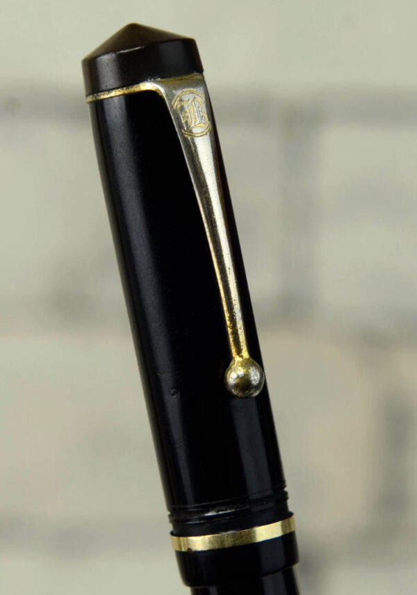 Buy Vintage burnham 60 button filler fountain pen 14K gold M nib online