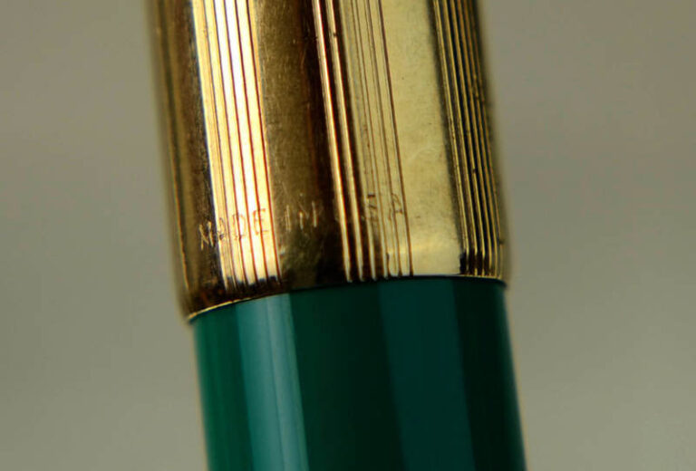 Buy parker 61 capillary filler teal blue barrel fountain pen with 14K M nib